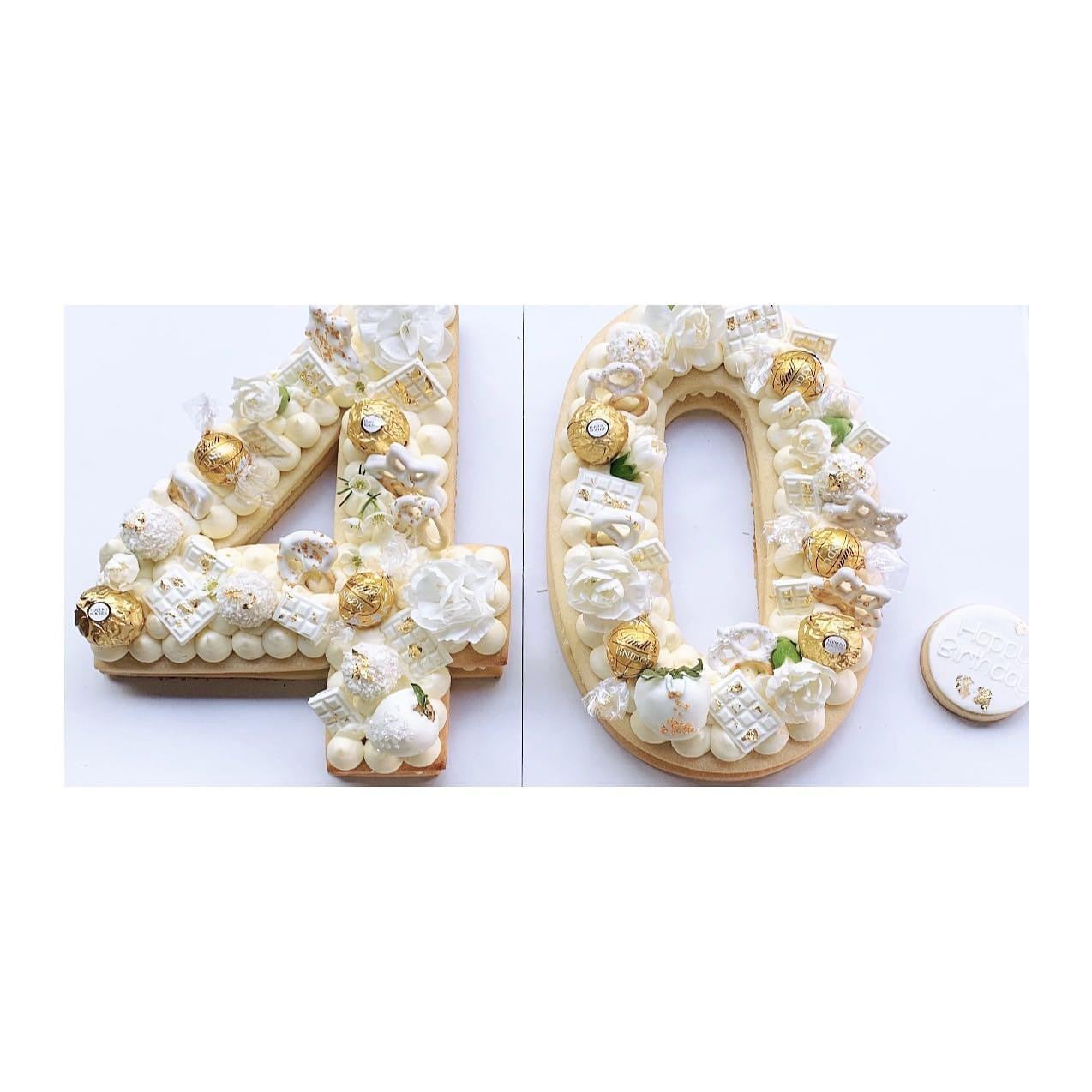 Double Digit Cookie Cake - 11inch – Desserts by Rie